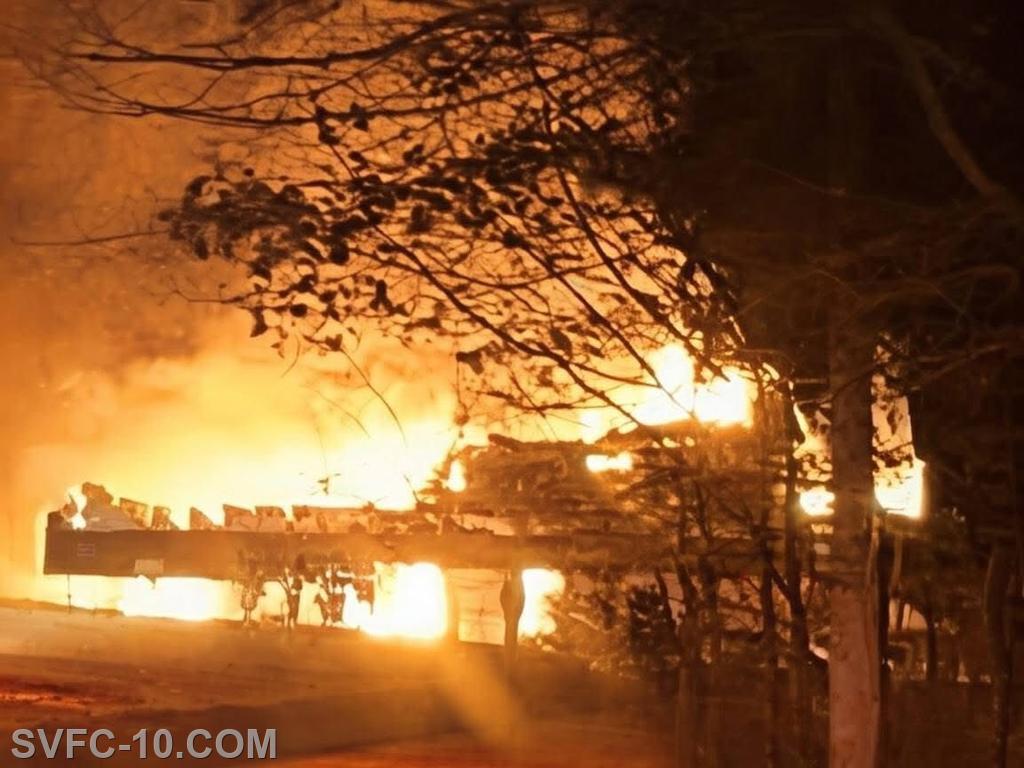 Residential Structure Fire - Saunders Volunteer Fire Company, Inc.